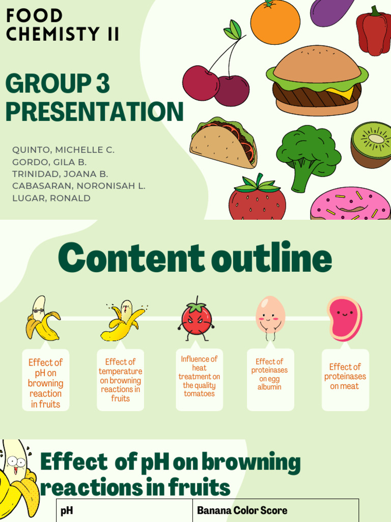 Colorful Illustrative Healthy and Unhealthy Food Presentation | PDF ...