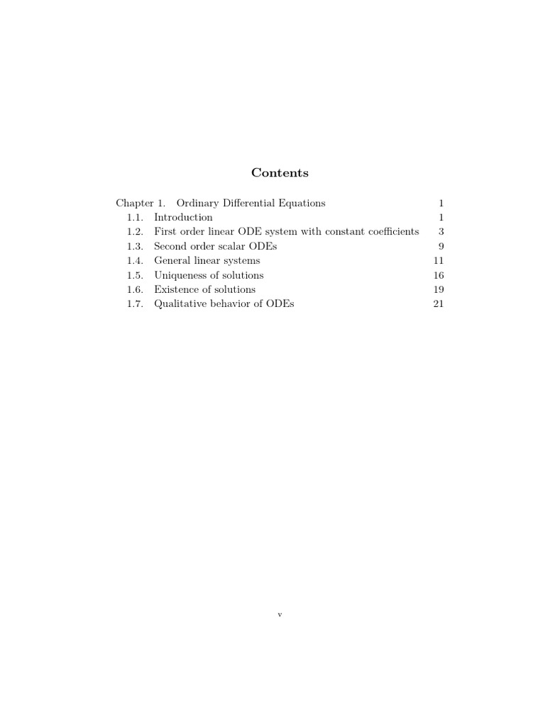 Ode 2019 | PDF | Eigenvalues And Eigenvectors | Ordinary Differential Equation