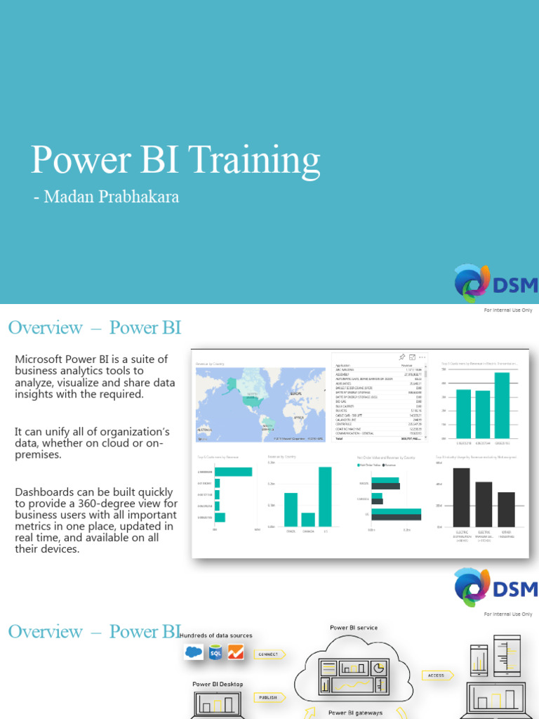 Power BI Training | PDF | Databases | Cloud Computing Power BI Training | PDF | Databases | Cloud Computing