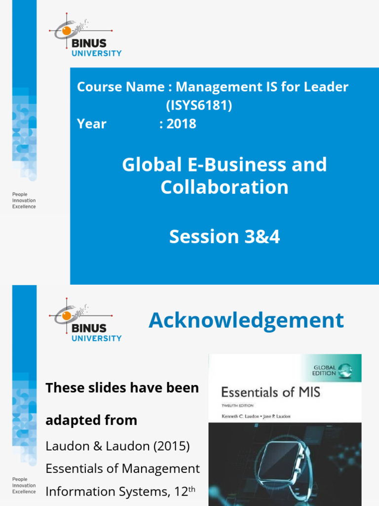 Global E-Business and Collab (Shared Material) | PDF