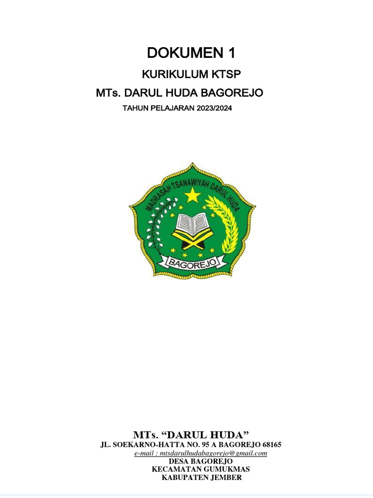 Cover DLL KTSP 2023-2024 | PDF | Karier & Perkembangan