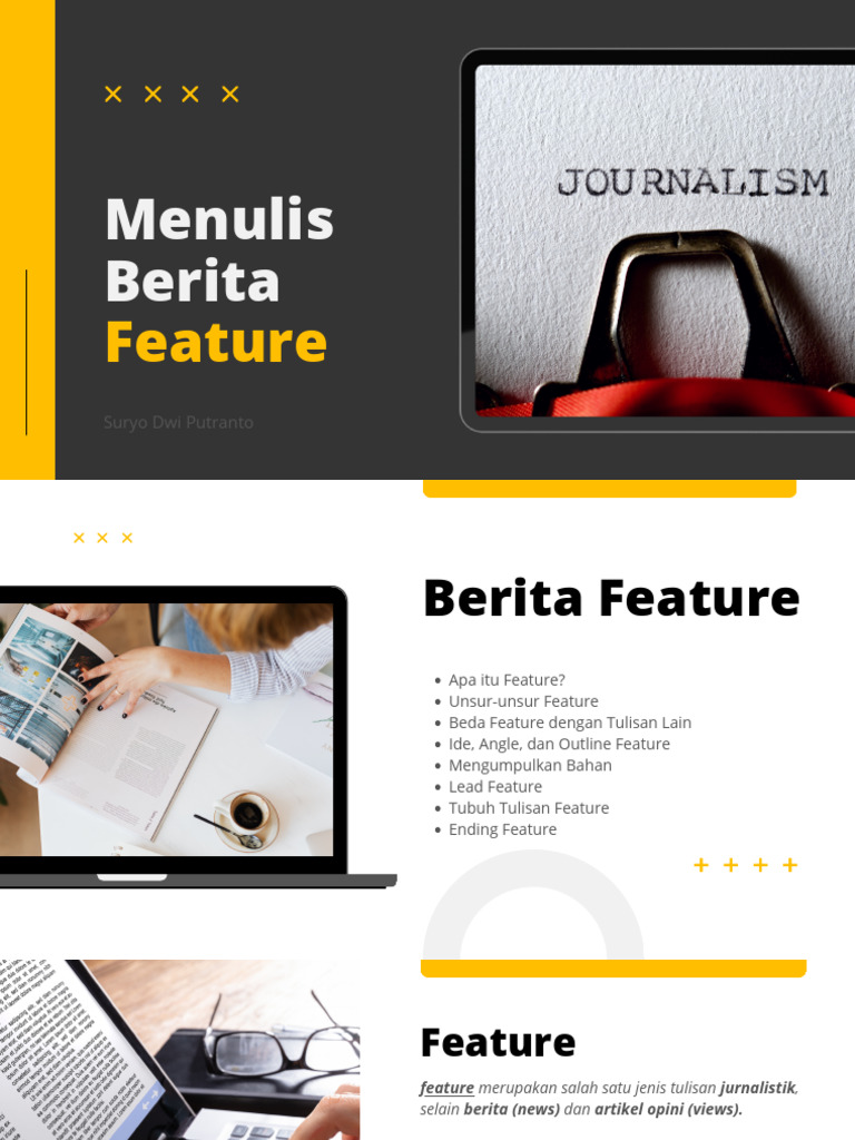 PJ-Penulisan Berita Feature | PDF | Fiksi Umum