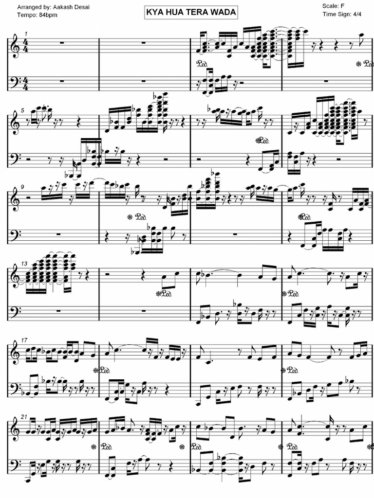 Kya Hua Tera Wada | PDF