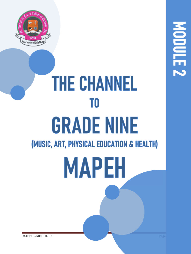 Mapeh 9 Module 2 | PDF