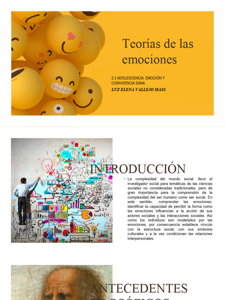 Teorías De Las Emociones Pdf