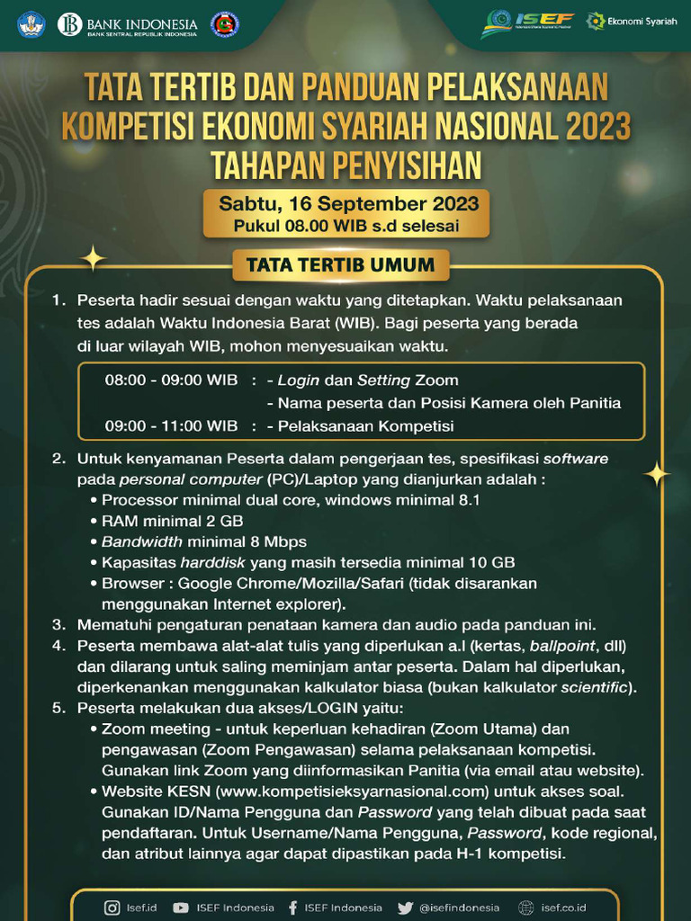 Panduan Pelaksanaan KESN 2023-1-230914 - 010837 | PDF