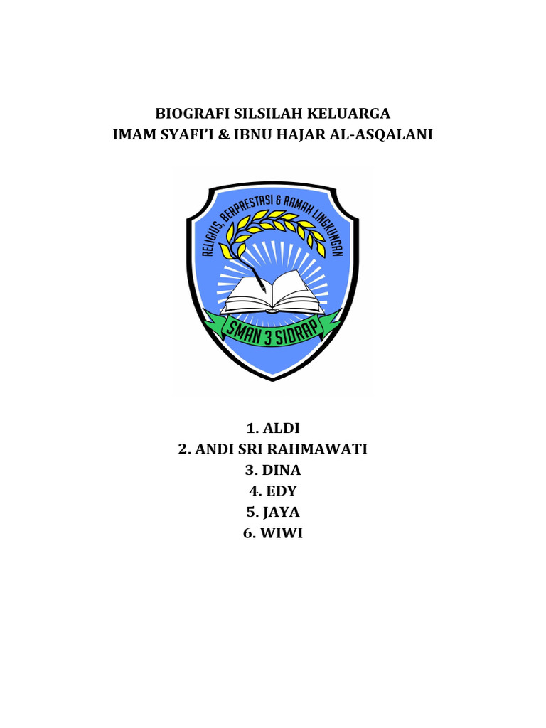 Biografi Silsilah Keluarga Pdf