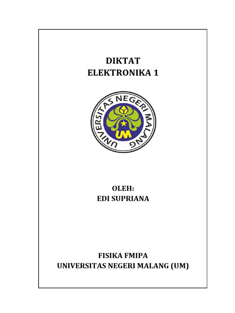 Diktat Elka 1 | PDF