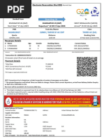 Irctc Sample Ticket Format | PDF | Identity Document | Transport