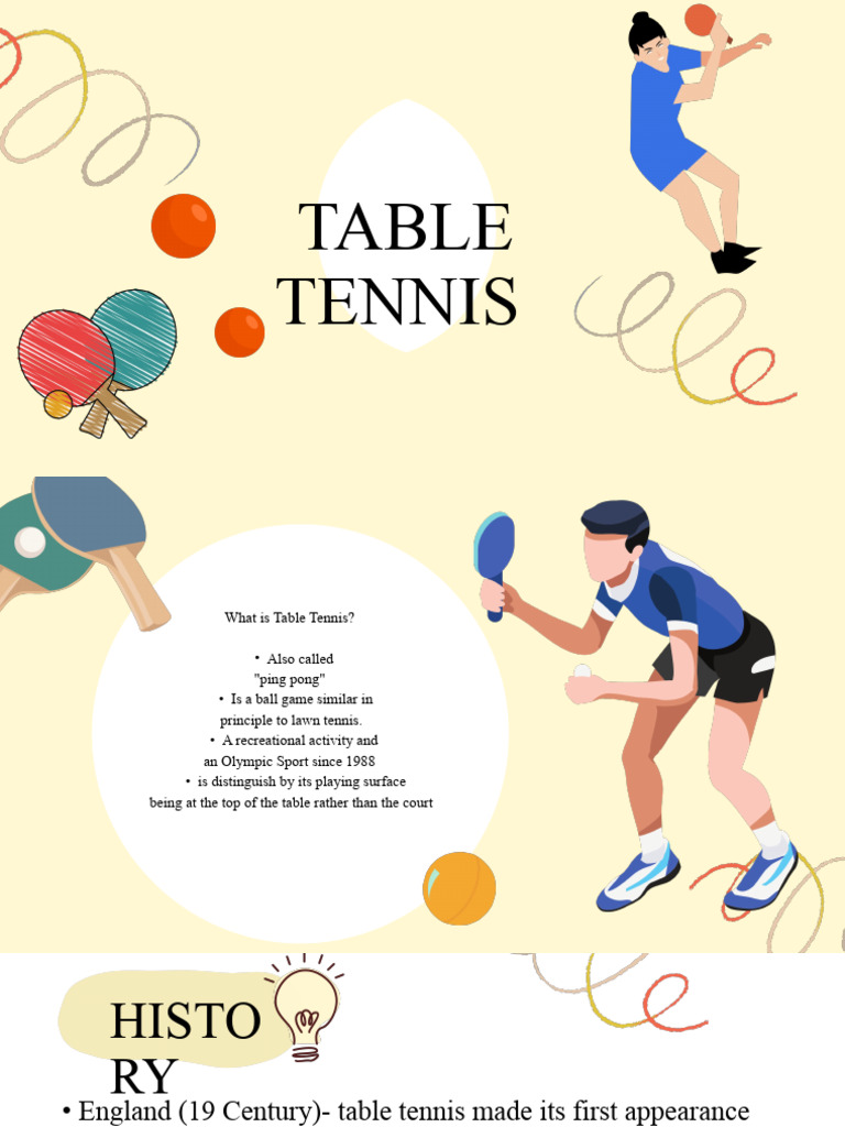 Table Tennis: A Guide for Enthusiasts | PDF | Table Tennis | Ball Games