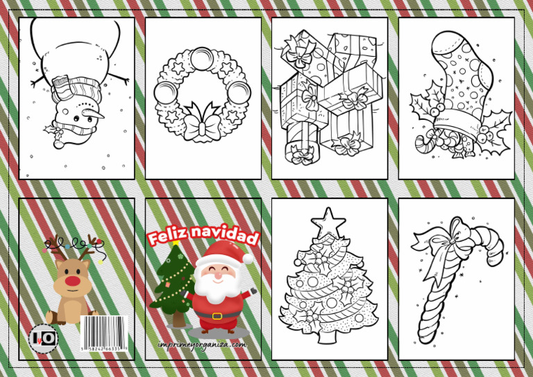 Libro Colorear Navidad | PDF