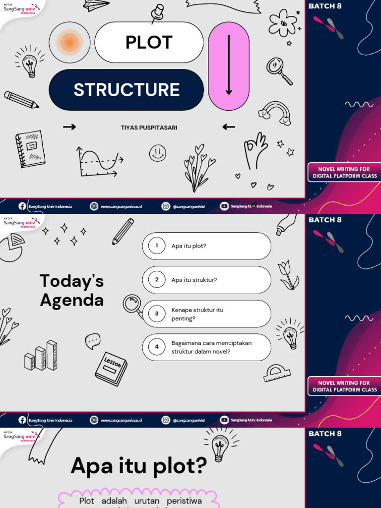 Struktur Plot dalam Penulisan Novel | PDF | Filsafat | Fiksi Umum