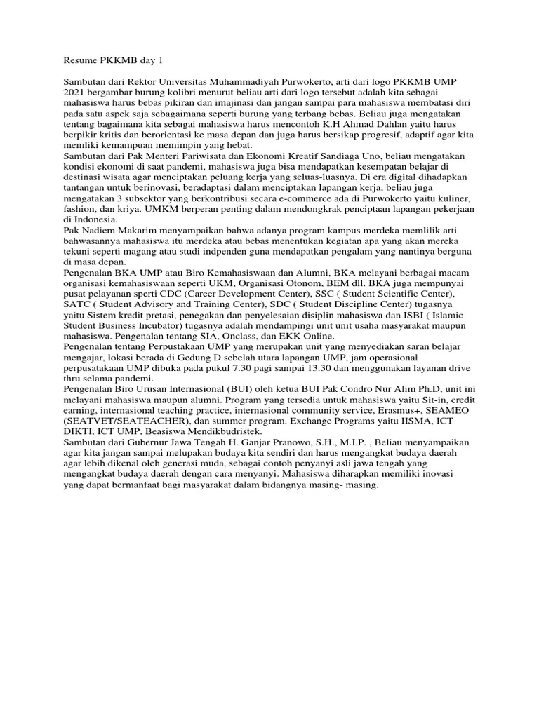 Galang Isna Nugroho - PBI - PKKMB2021 | PDF