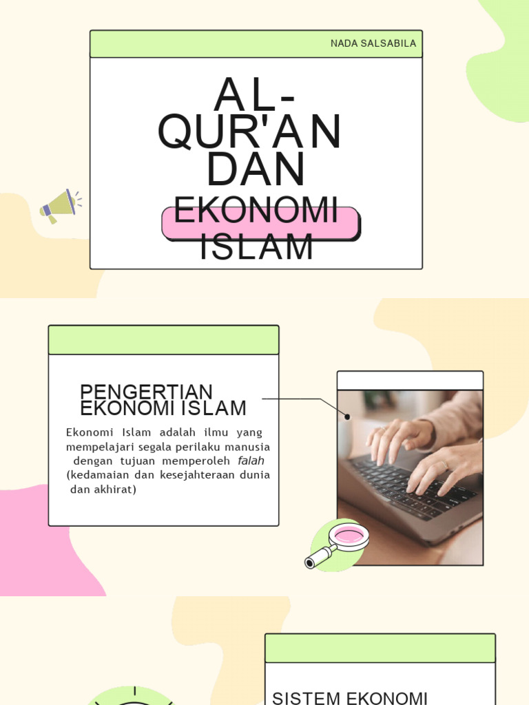 tafsir ayat dan hadist ekonomi | PDF