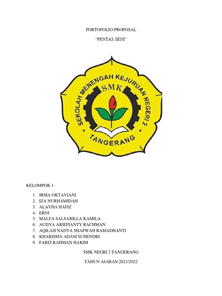 Portofolio Proposal Xi Atph 1 | PDF