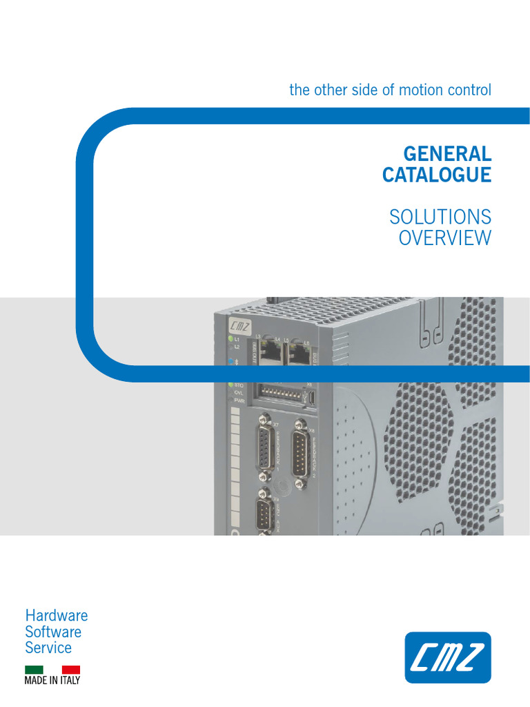 CMZ General Catalogue | Download Free PDF | Programmable Logic Controller | Electric Motor