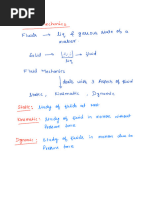 Mechanical Properties of Fluids CLASS XI NOTES | PDF