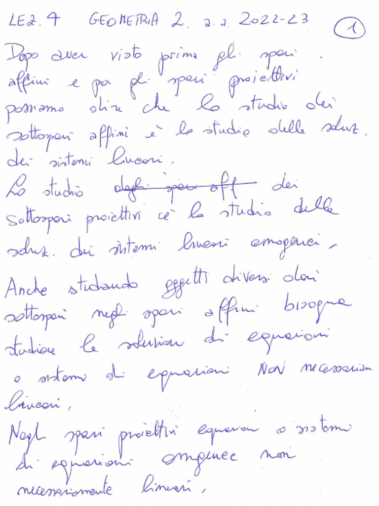 Geom 2 Lez 04 10102022 Ultime Pag | PDF
