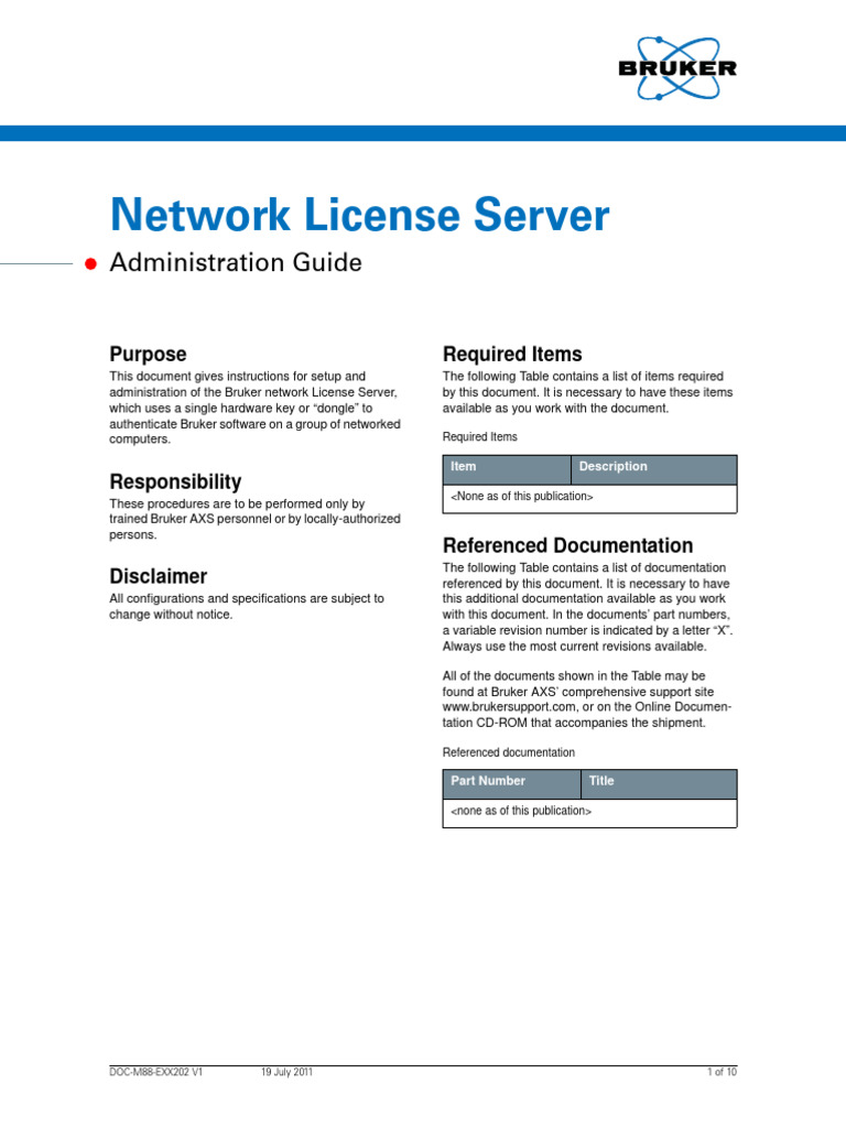 Network License Server Administration Guide | PDF | Server (Computing) | Computer Network