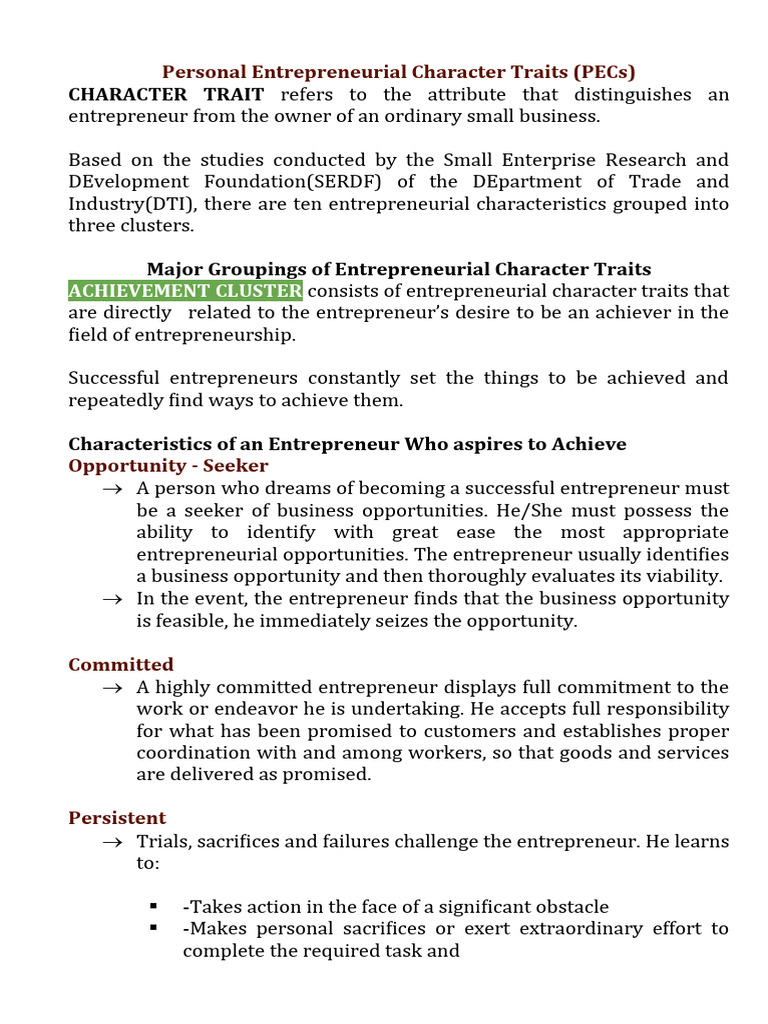 Entrep 3 | PDF | Entrepreneurship | Business