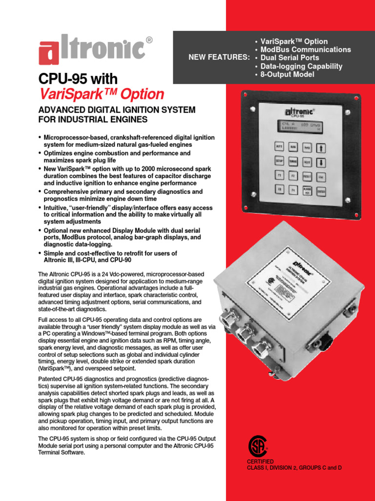 CPU-95 Brochure | PDF