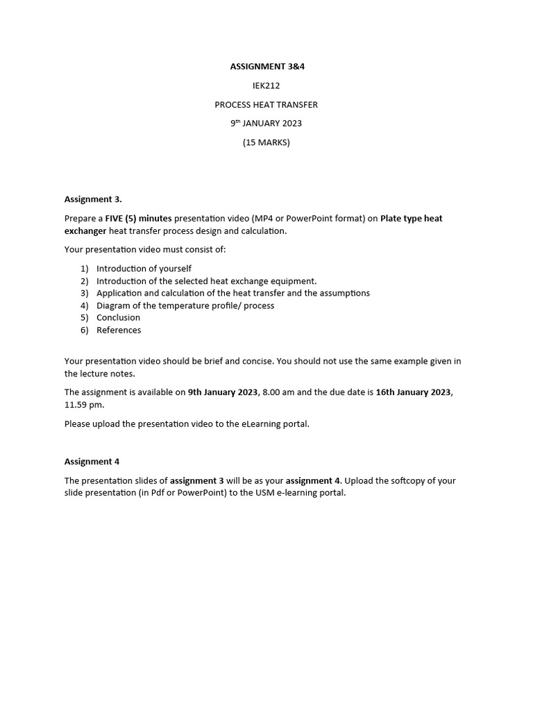 INDIVIDUAL ASSIGNMENT 34 - Coursework - 2023 IEK212 | PDF