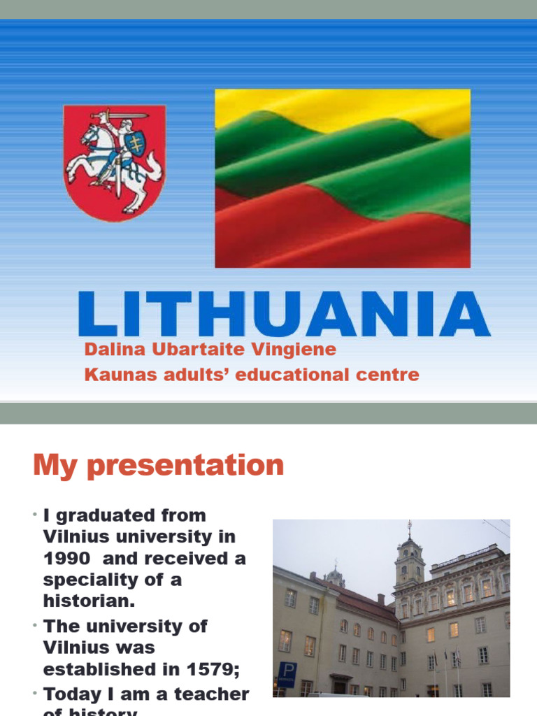 Lithuanian History Education Overview | PDF | Lithuania | Critical Thinking
