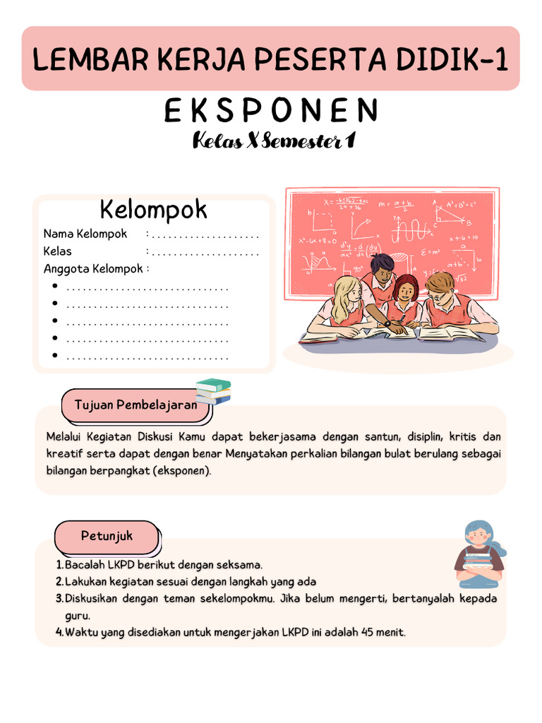 LKPD Eksponen | PDF