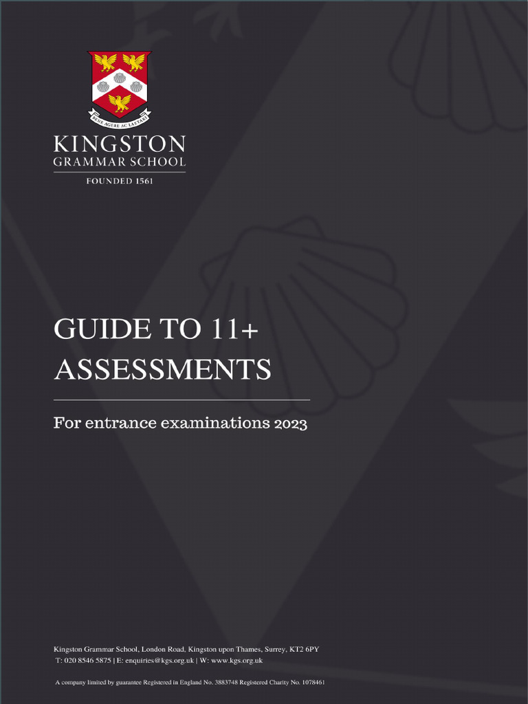 11+ Guide To Assessments - 2024 Entry | PDF