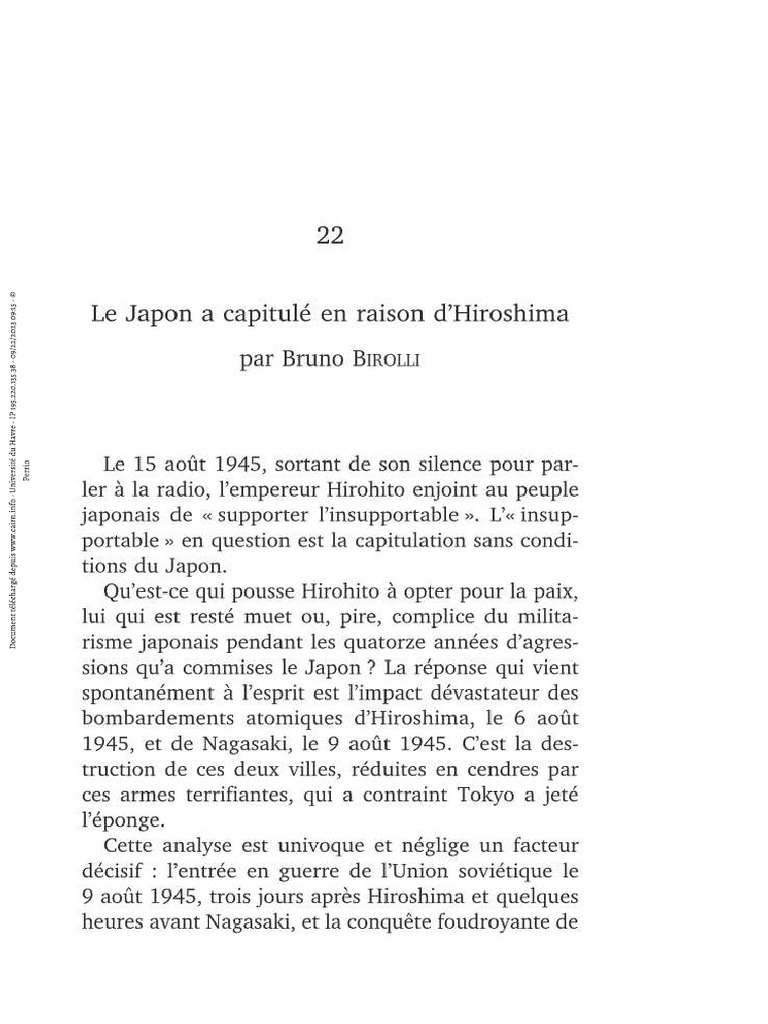 Les Mythes de La 2GM | PDF