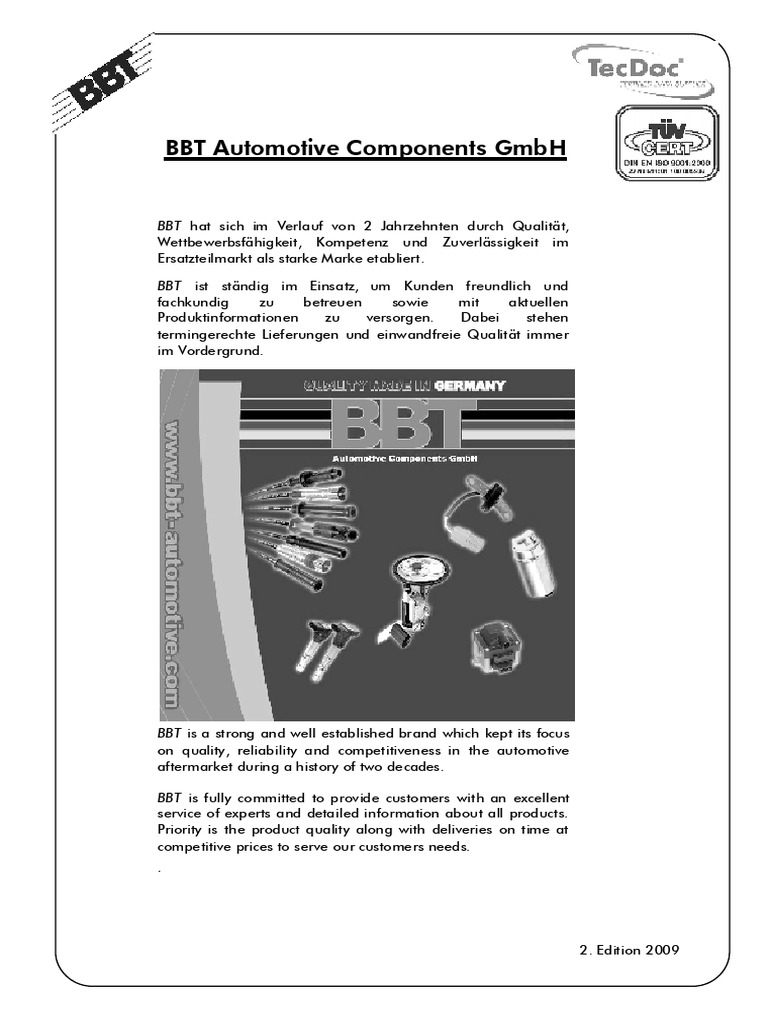 BBT Vzigalne Tuljave | PDF