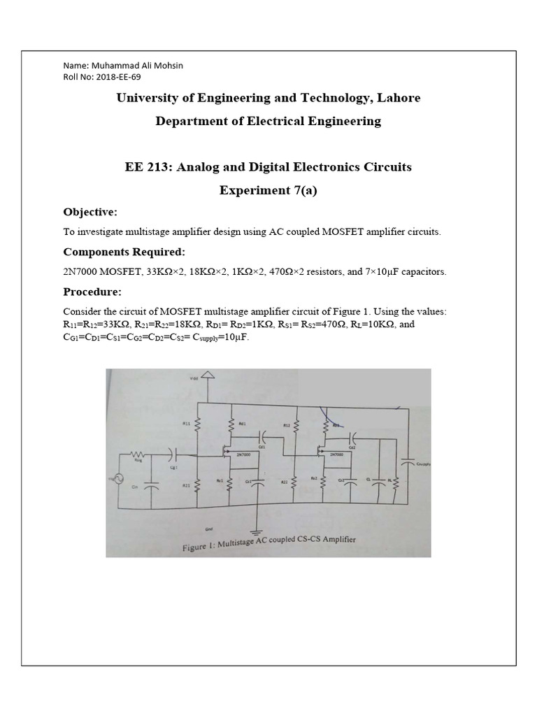ODL Lab2 2018-EE-69 | PDF