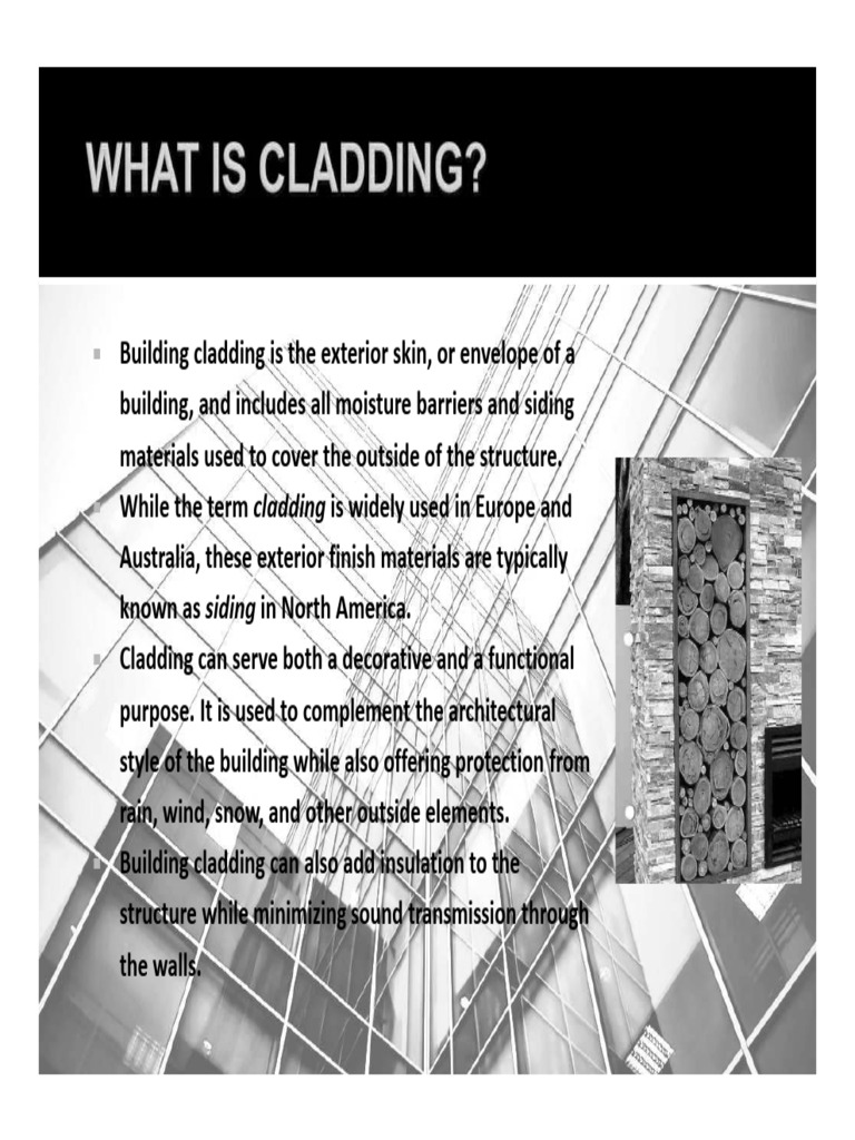CLADDING | PDF | Wall | Framing (Construction)