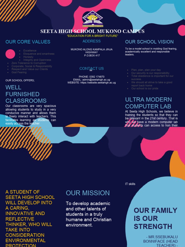 Seeta High School Brochure | PDF | Career & Growth