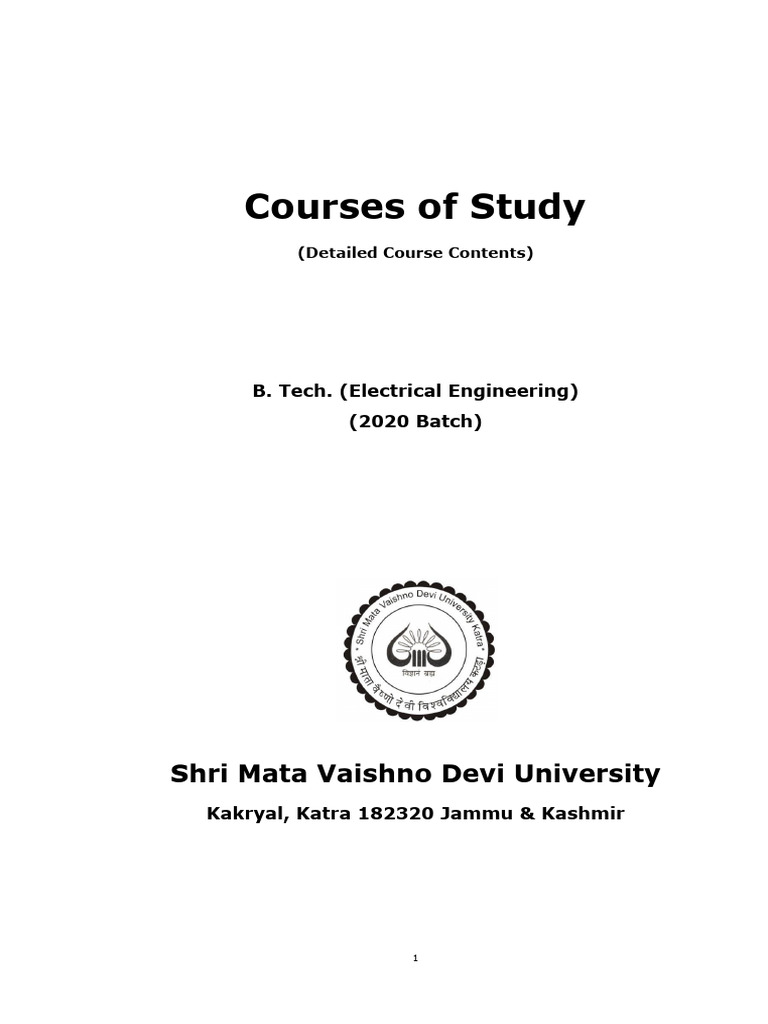 Batch Course Booklet SoEE Detailed Complete Docx | PDF | Technology ...