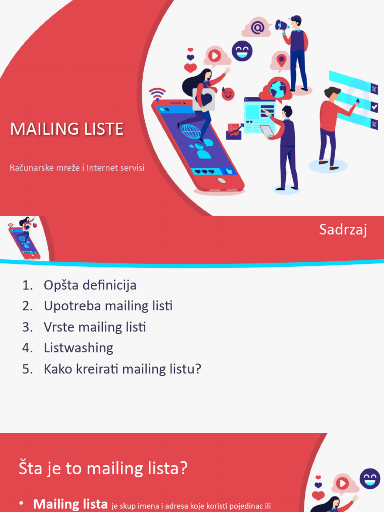 Mailing Lista | PDF