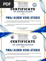 2019 BRIGADA ESKWELA Sample Certificate | PDF