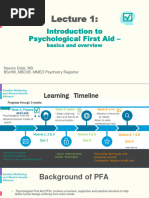 Psychological First Aid | PDF | Mental Health | Health Care