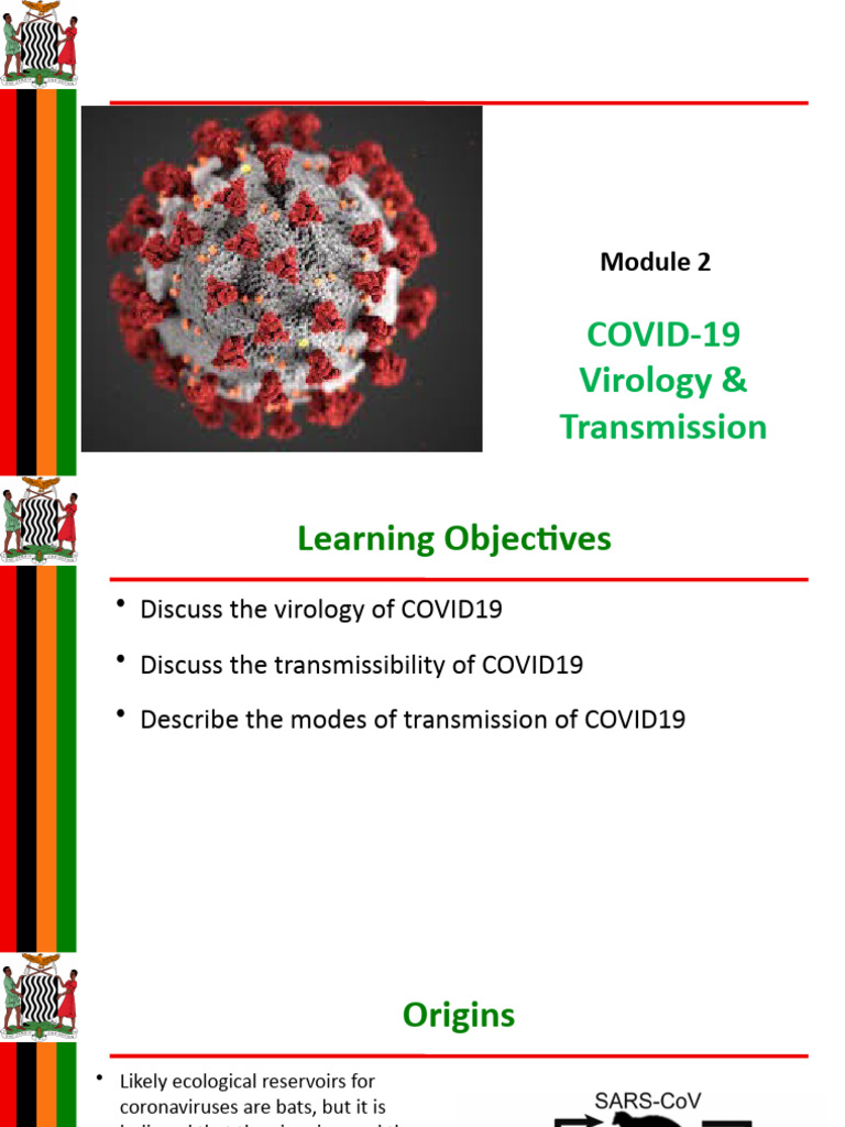 Module 2 - Virology and Transmission of COVID19 - July2021 | Download ...