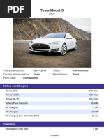 Tesla Model Brochure Overview | PDF