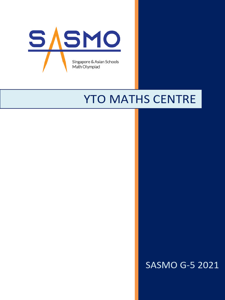 Sasmo G-5 (2021) | PDF | Mathematical Concepts | Numbers
