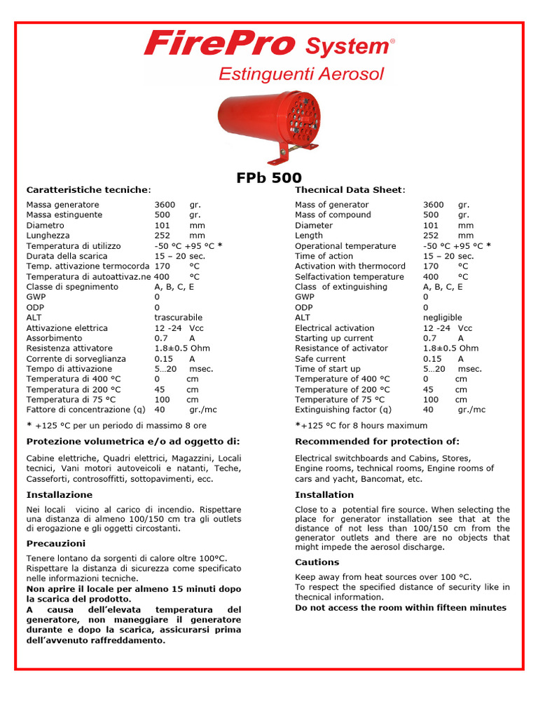 FPB 500 | PDF