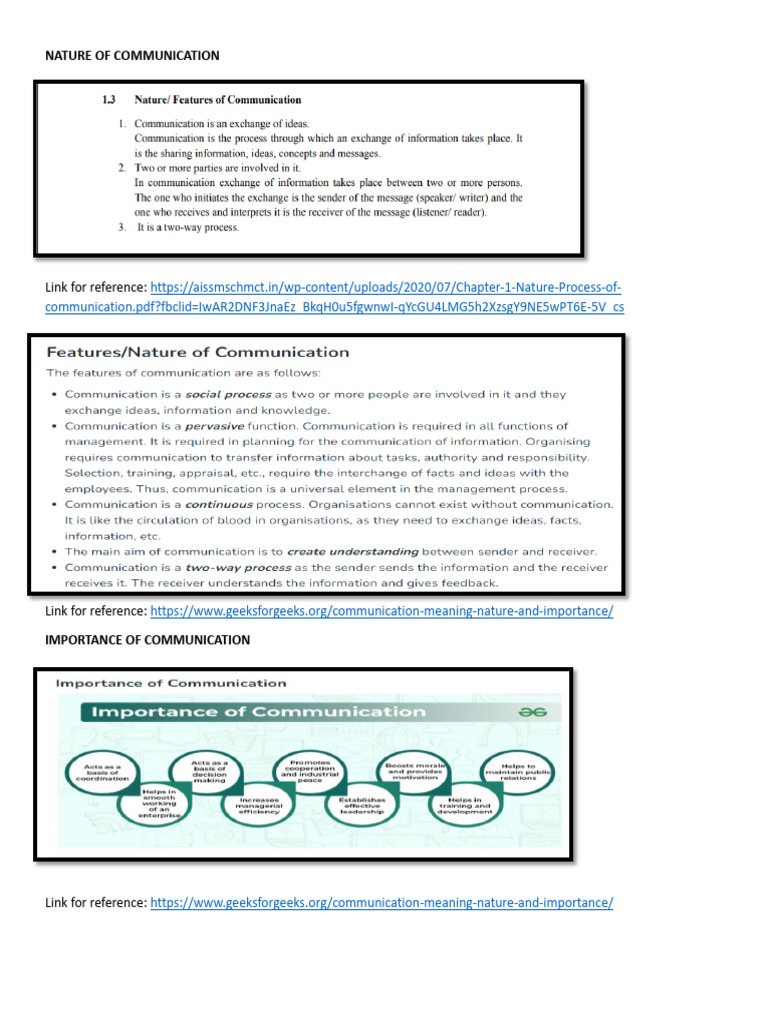 Group 1 Communication | PDF