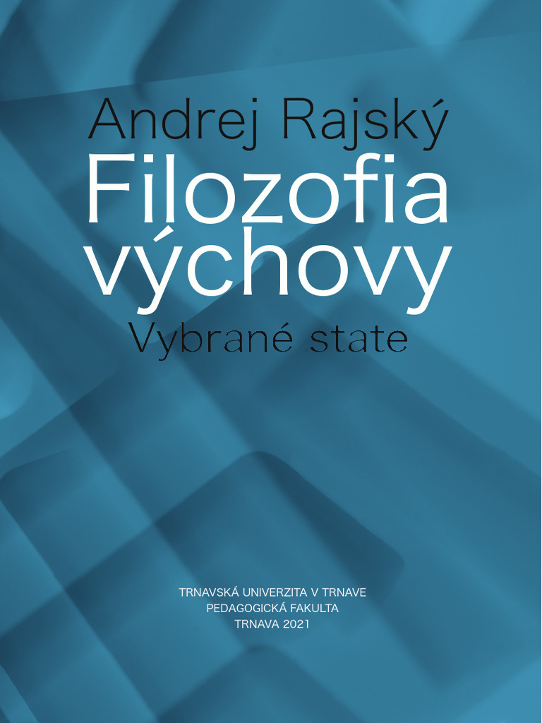 Rajsky Filozofia Vychovy 2021 | PDF