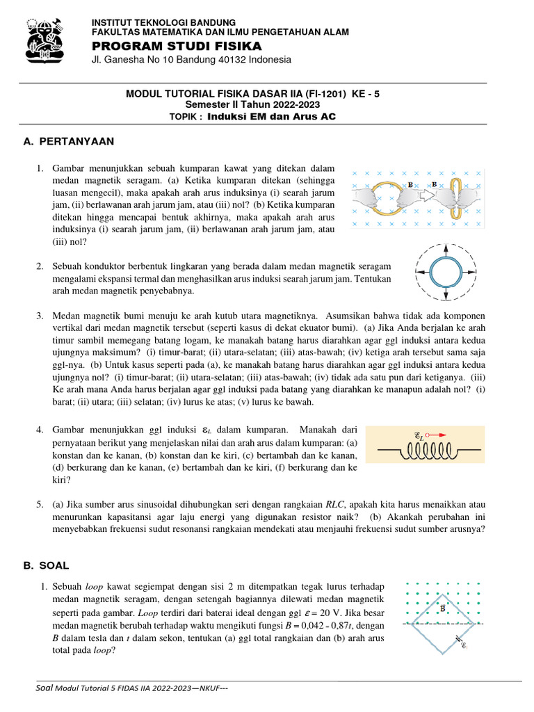 SOAL Modul 5 Fidas IIA - 2022 2023 | PDF