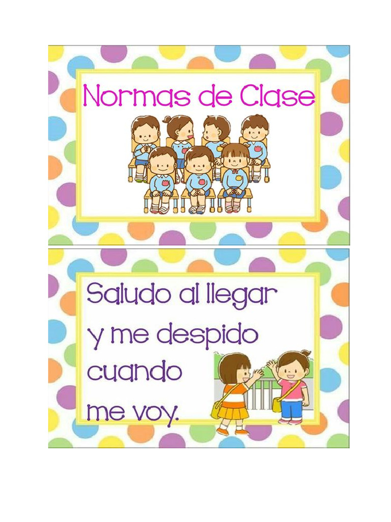 Reglas de La Clase | PDF