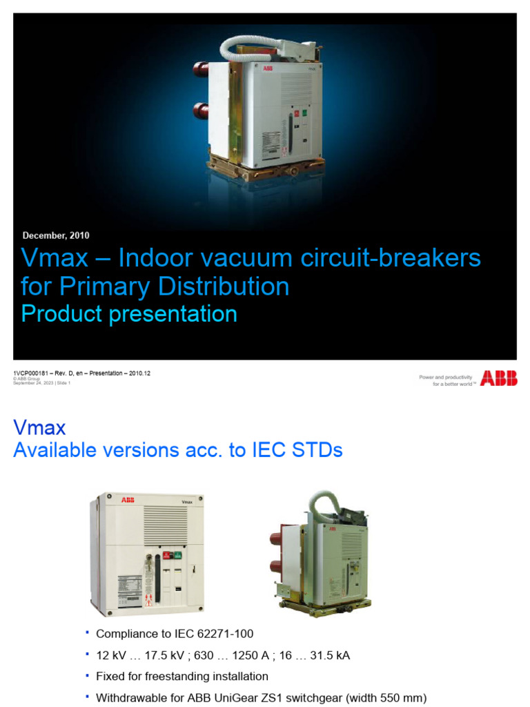 SL Vmax (En) D 1VCP000181-1012 | PDF | Electrical Connector ...