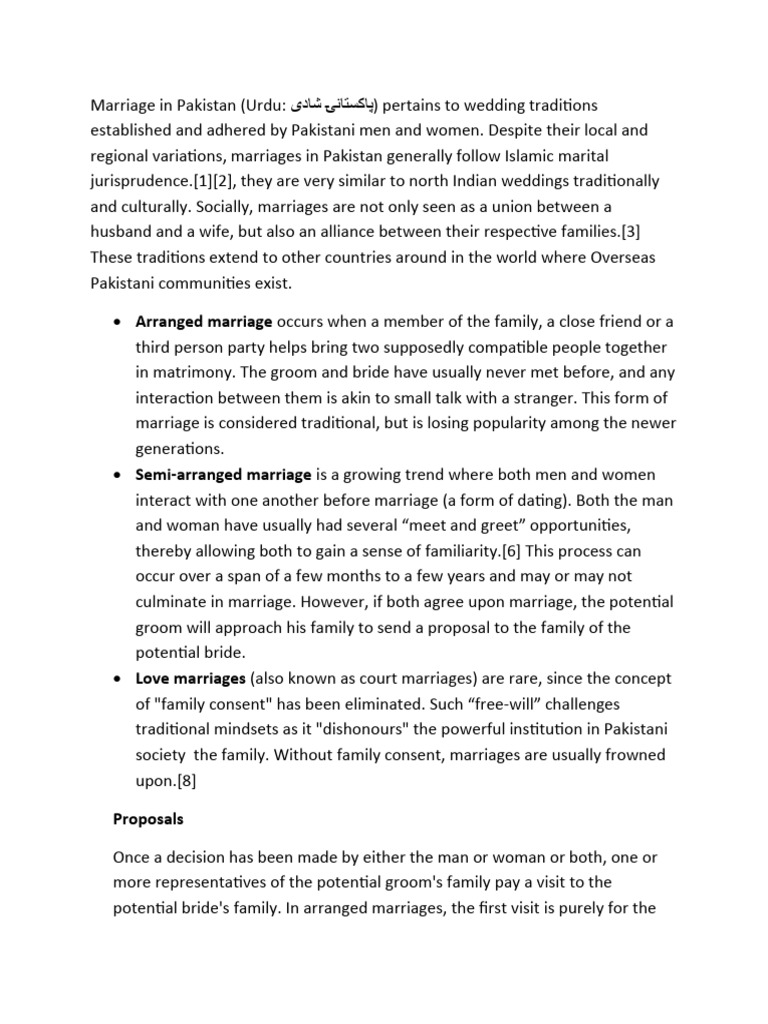 Pakistan Wedding | PDF