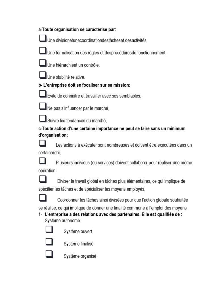 QCM management | PDF
