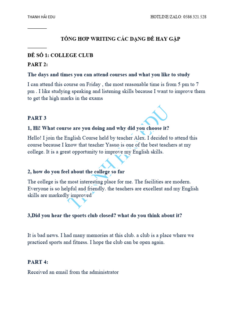Writing | PDF